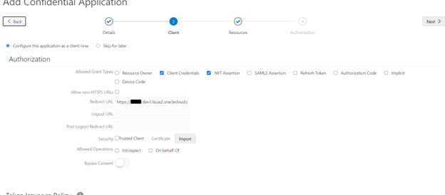 Single Sign On between Oracle Integration and Oracle Fusion Applications