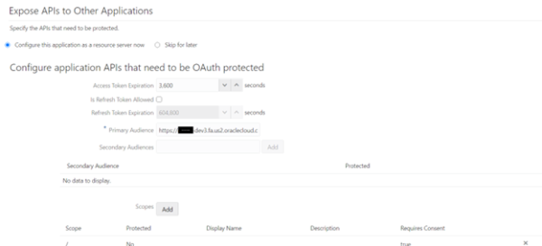 Single Sign On between Oracle Integration and Oracle Fusion Applications