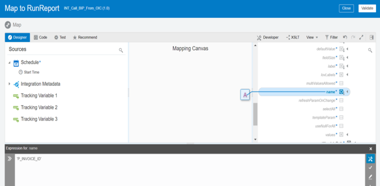 How to Call a BIP Report from OIC?