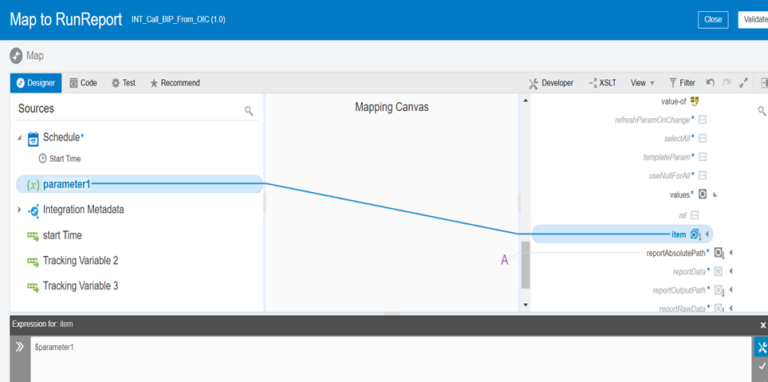 How to Call a BIP Report from OIC?