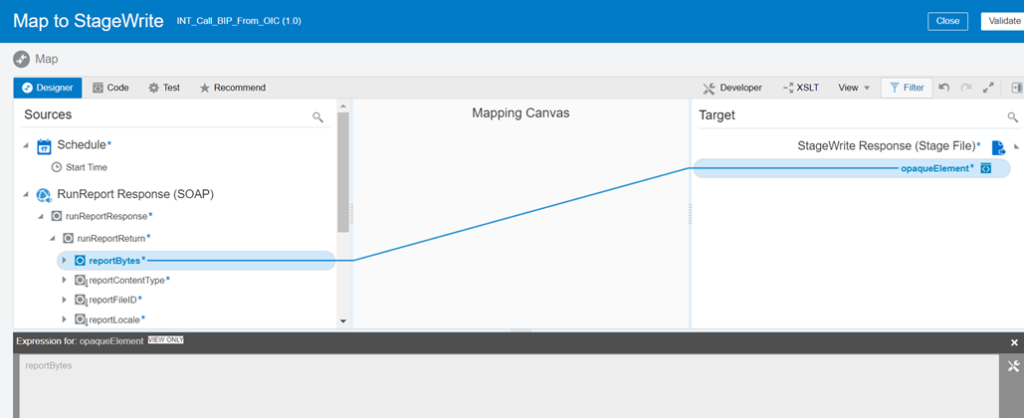 How to Call a BIP Report from OIC?