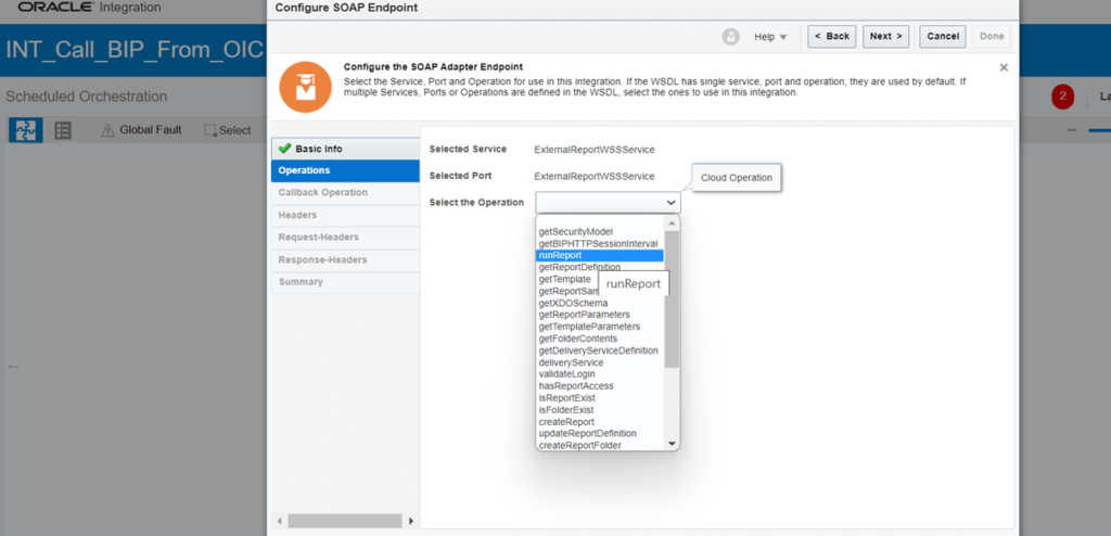 How to Call a BIP Report from OIC?