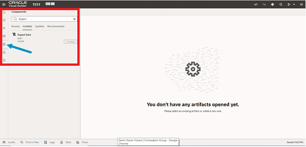 Csv Export Functionality In Oracle Vbcs