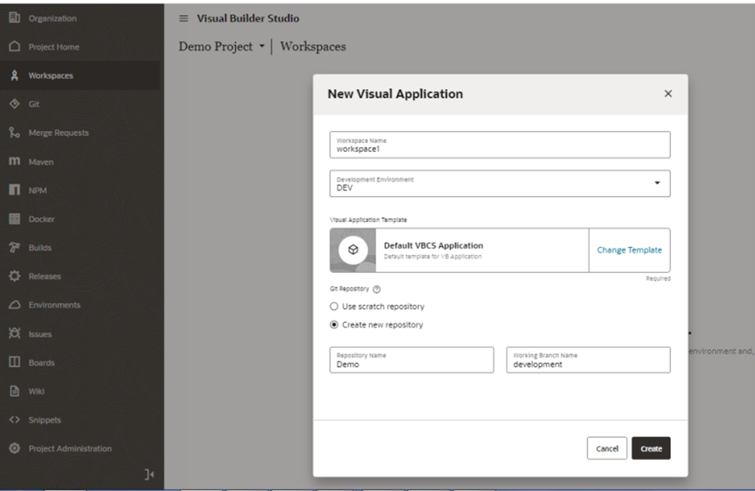 How to Implement Version Control Using Visual Builder Studio