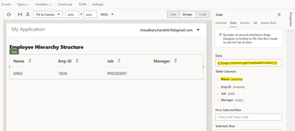 How To Implement Row Expander In A Table in VBCS