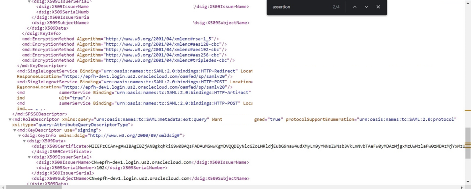 Okta Single Sign On (SSO) with Oracle Cloud