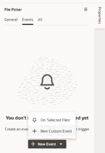 How To Upload a File In VBCS Using File Picker?