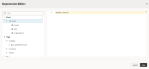 How To Upload a File In VBCS Using File Picker?