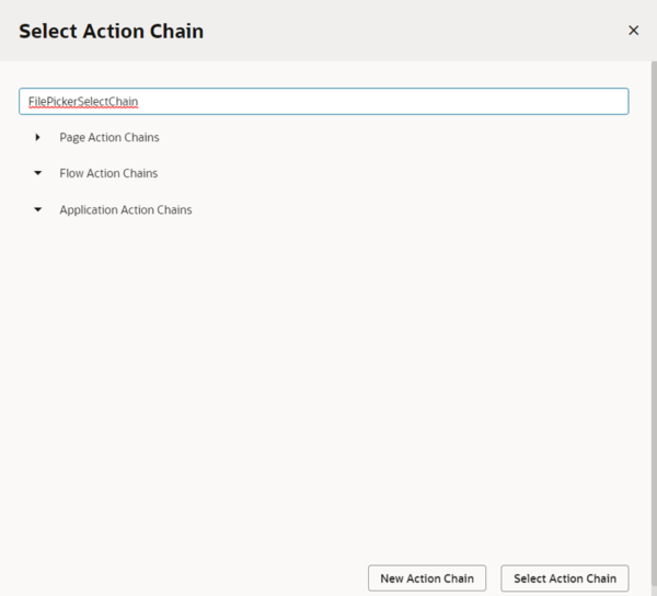 How To Upload a File In VBCS Using File Picker?