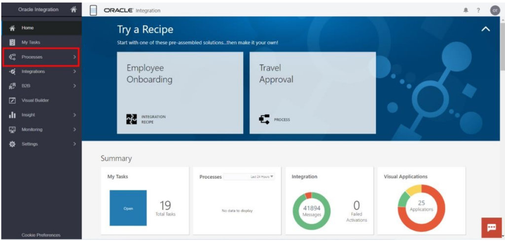 How to Invoke PCS Workflow Using VBCS?