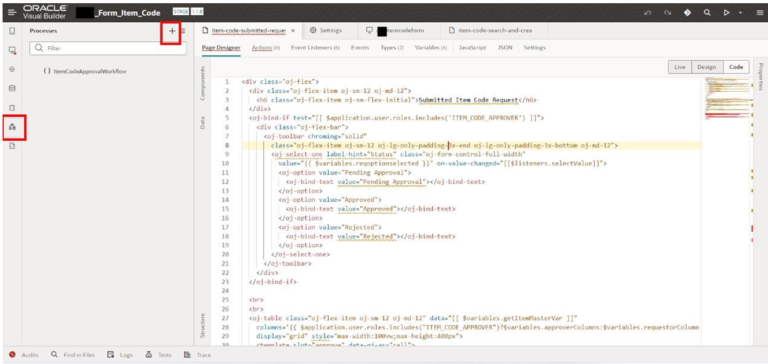 How to Invoke PCS Workflow Using VBCS?