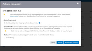 How to Schedule OIC Integrations using iCal Expression?