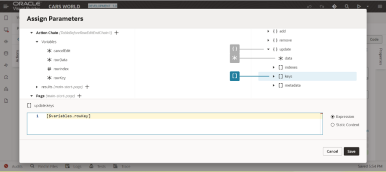 How To Create Editable Table In Vbcs
