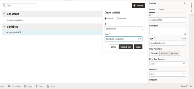How to Create Editable Table in VBCS?