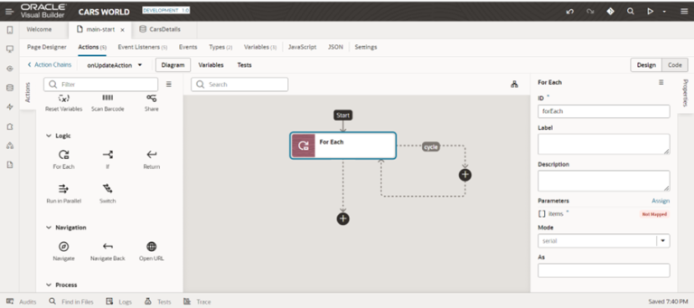 How To Create Editable Table In Vbcs