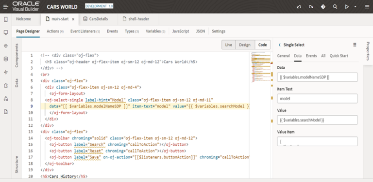 How to Create Editable Table in VBCS?
