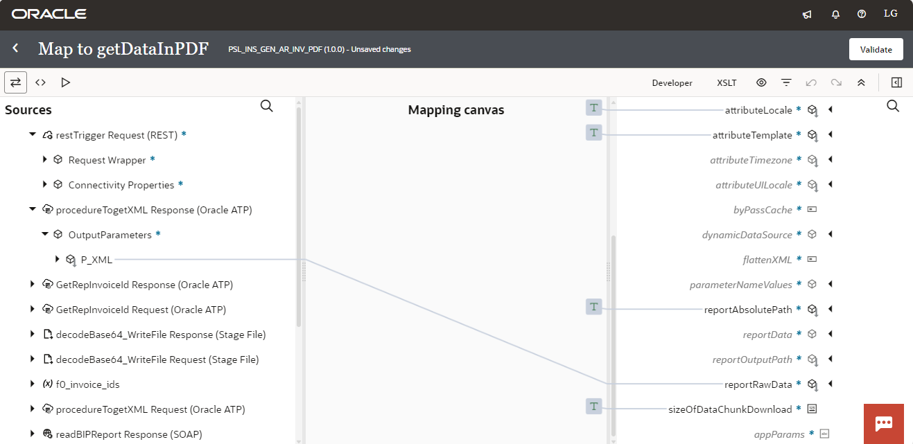 How To Generate Pdf Using Oic And Bi Report By Fetching Data From Oracle Paas Db