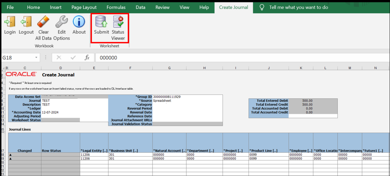 How To Efficiently Upload Journal Data Using Adfdi