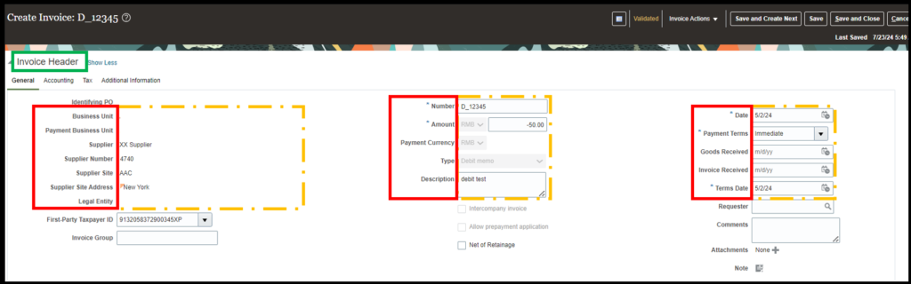 Understanding Debit Memos in Oracle Financials Accounts Payable