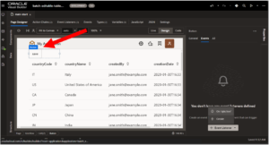 How to Create an Editable Table Using Buffer Data Provider in VBCS?