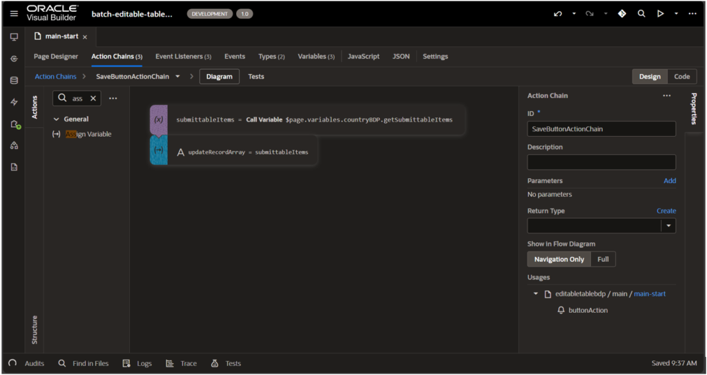 How to Create an Editable Table Using Buffer Data Provider in VBCS?