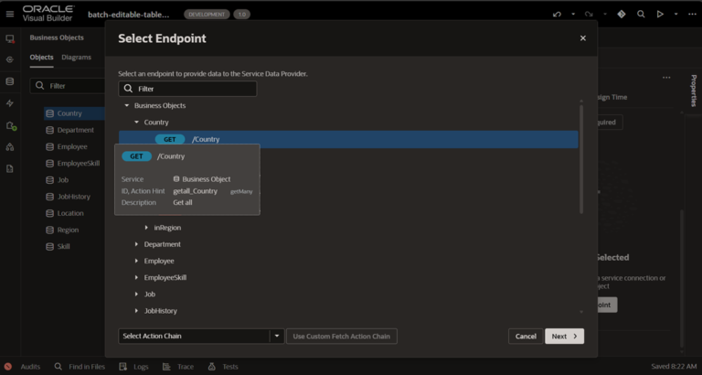 How To Create An Editable Table Using Buffer Data Provider In Vbcs