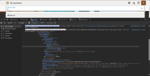 How to Customize Service Data Provider Fetch Action Chain in Visual Builder Cloud Service (VBCS)?