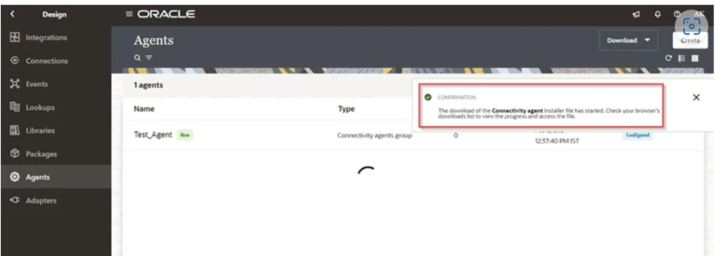 How To Download And Install Agents In Oracle Integration Cloud Oic For Windows